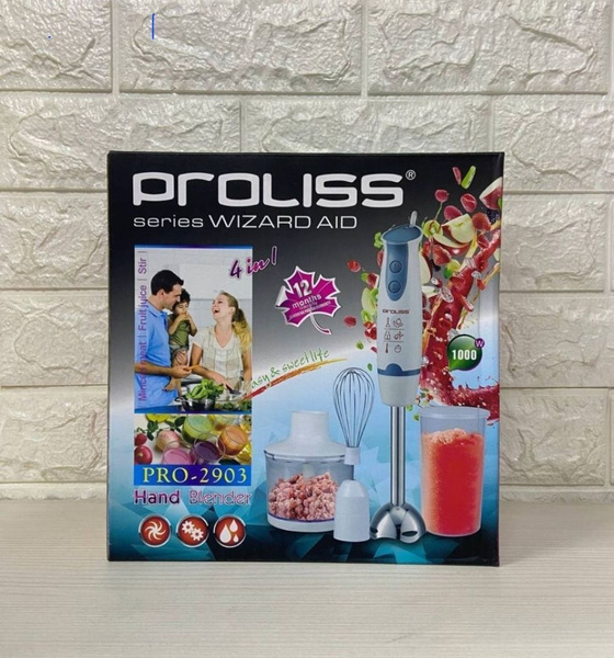 Блендер PROLISS PRO-2903 4в1 белый купить по низкой цене с доставкой в ...