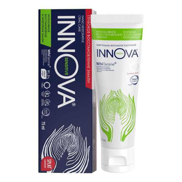 INNOVA Зубная паста Интенсивное восстановление эмали, 75 мл/ - купить с ...