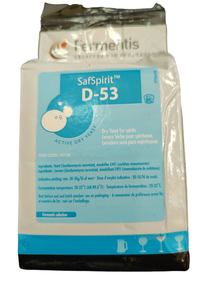 Дрожжи для виски Fermentis SafSpirit D 53, 500 гр - купить с доставкой ...