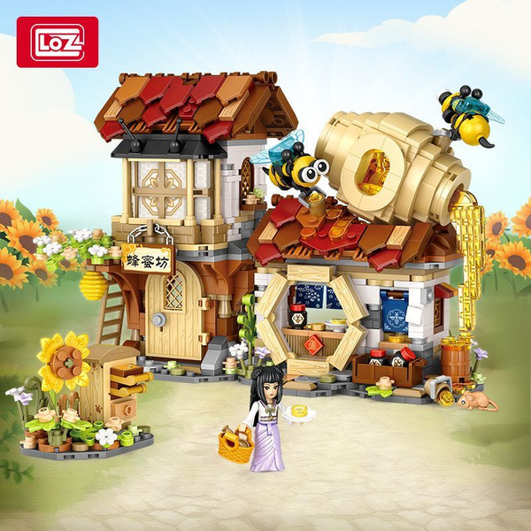 Конструктор Loz 1943_MK Медовый магазин 1242 детали - купить с доставкой по выгодным ценам в ...