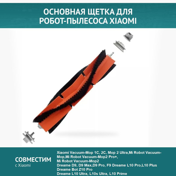 Основная щетка разборная для робот пылесоса Xiaomi Mi Robot Vacuum Mop