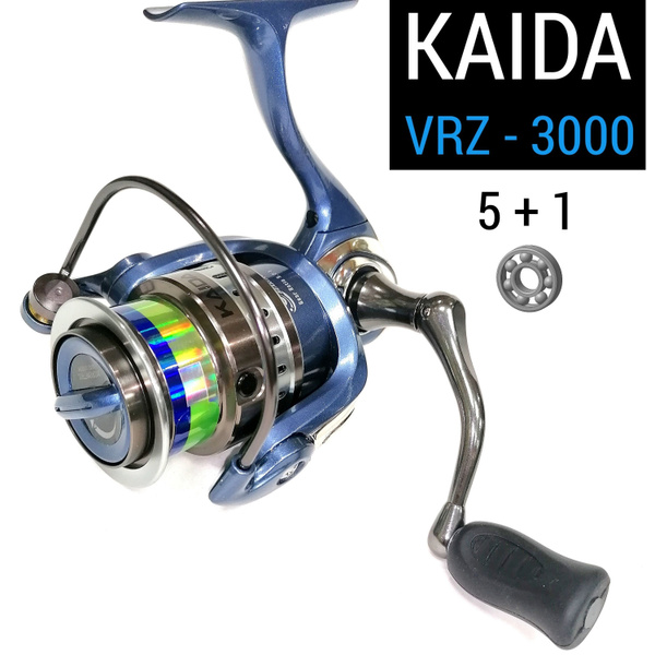 Катушка KAIDA VRZ-3000, Безынерционная, 3000, Передний фрикцион купить по низкой цене с ...