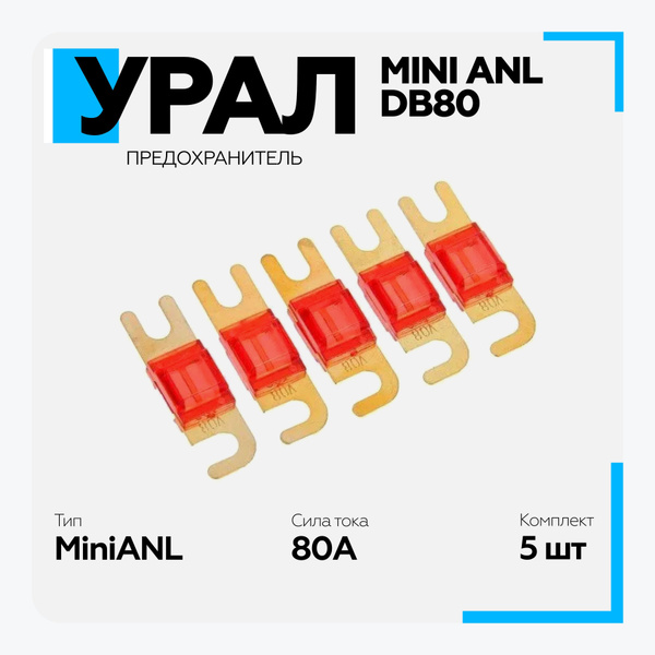 Предохранитель Урал (URAL) MINI ANL-ТТ80 - купить с доставкой по ...