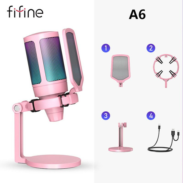 Микрофон для мобильного устройства Fifine AmpliGame A6 - купить по ...