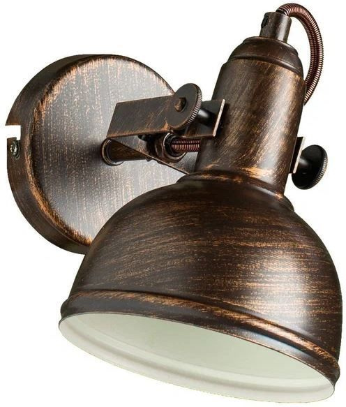 Настенный светильник Arte Lamp Спот 1х40 Е14 А5213АР-1ВР, E14 купить по ...