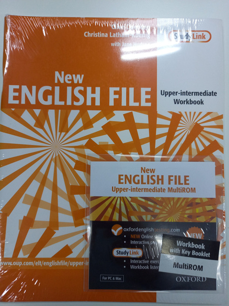 NEW ENGLISH FILE UPPER-INTERMEDIATE Workbook with Key + MultiROM ...
