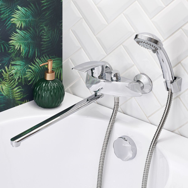 Смеситель для Ванн BOOU B8213-46F купить на OZON по низкой цене (954460726)