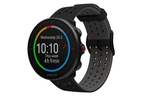 Купить смарт-часы Polar VANTAGE M2 BLK/GREY, экран 1.2" - купить по ...