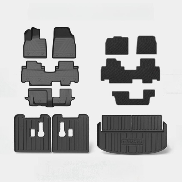 Коврики в салон автомобиля 257391061-1961, цвет черный, желтый - купить по выгодной цене в ...