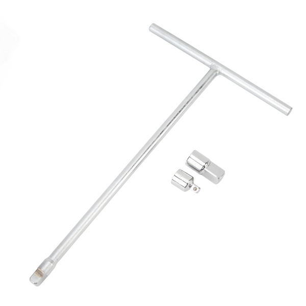 Т-образный ключ 3/8" с адаптерами 1/4" и 1/2" для легкого затягивания и ...