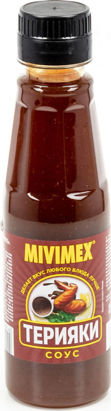 Соус MIVIMEX / Мивимекс Терияки овощной пластиковая бутылка 200г ...