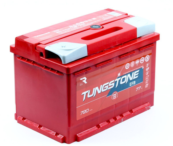 Аккумулятор автомобильный 12v 77 Ah TUNGSTONE EFB 77 Ah 720 A прямая ...