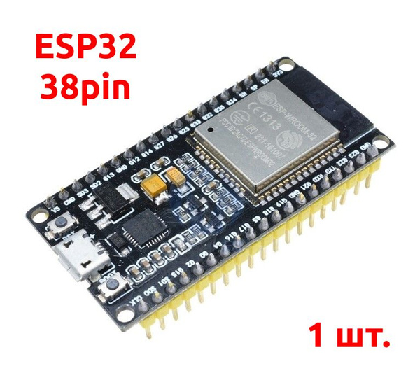 ESP32 38 pin ESP32-D0WD-V3 (revision 3) CP2102 Wi-fi+Bluetooth двухъядерный процессор - купить с ...