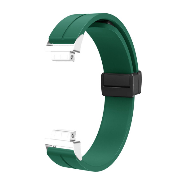 Силиконовый магнитный ремешок для смарт часов Fitbit Inspire 2 ...