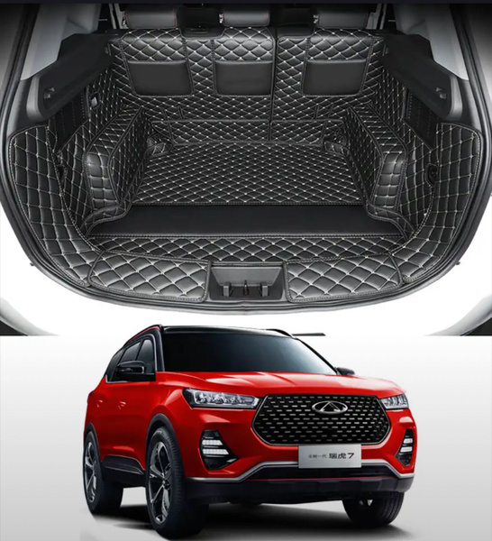Комплект 3D ковров в багажник Chery Tiggo 7 Pro / Чери Тигго 7 Про 2020 ...