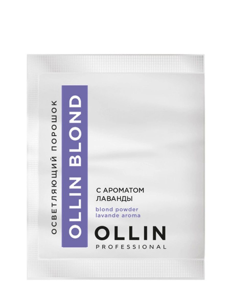 OLLIN PROFESSIONAL Порошок для осветления волос OLLIN BLOND с ароматом ...