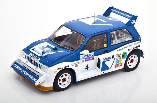 MG METRO 6R4 #4 T.Pond/R.Arthur RAC Rally 1986, масштабная модель ...
