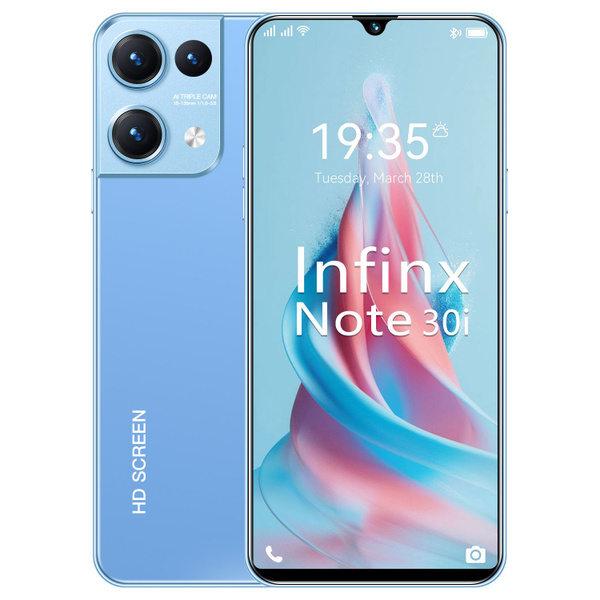 Смартфон lnfinx Note 30i-5435/108/852-PUA-106-14654 512 ГБ 12 ГБ Синий IPS 2 SIM купить c ...