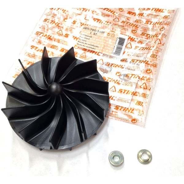Крыльчатка вентилятора STIHL для BGE/SHE 71/81 NEW, арт. 4811-700-3401 ...