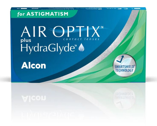 Alcon AIR OPTIX plus HydraGlyde Astigmatism (3 линзы) BC 8,7 SPH -7.00 ...