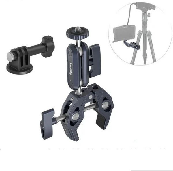 Magic Arm mini Friction + Super Clamp SmallRig 3757 c адаптером GoPro ...