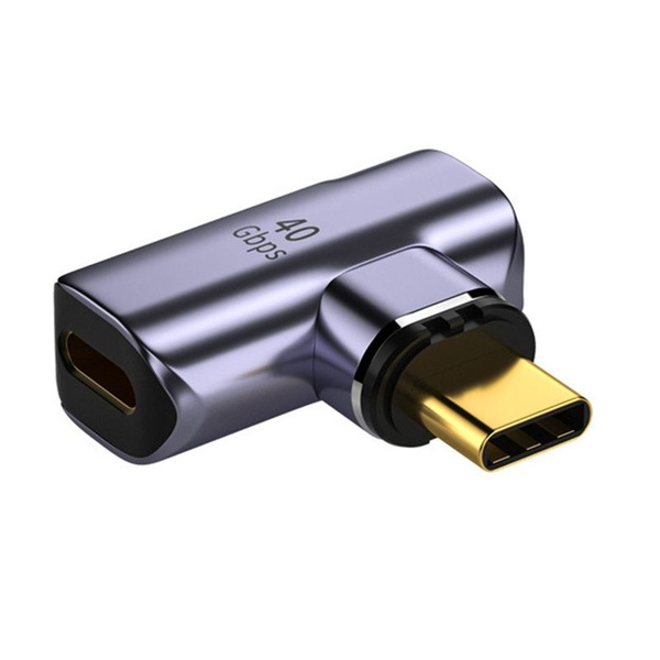 Магнитный адаптер Usb C мощностью 100 Вт для быстрой зарядки Type C
