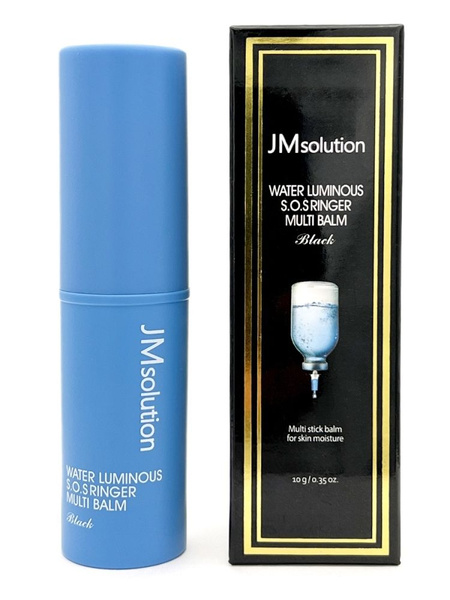 JMSOLUTION Бальзам - стик для лица, увлажняющий Water Luminous S.O.S Ringer Multi Balm Black, 10 ...