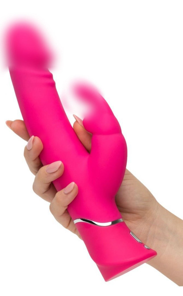 Вибратор-кролик Happy Rabbit Realistic Dual Density Rechargeable Rabbit ...