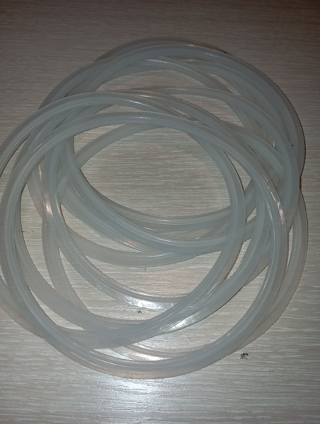 Уплотнение (прокладка) CLAMP DN 6" (Ду 150) SILICON SMS, 10 шт/упак для ...