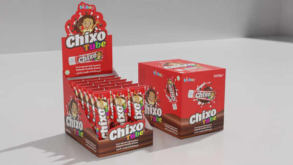 Шоколадная паста в тюбике TibTop Chixo Tube 24 шт. / 20 гр. - купить с ...