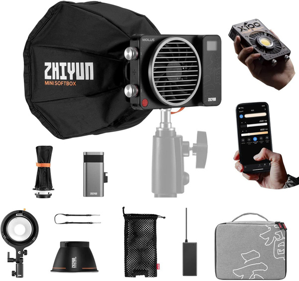 ZHIYUN MOLUS X100 PRO, 100 Вт COB светодиодный светильник для ...