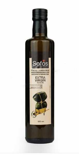 Масло EXTRA VIRGIN оливковое Sofos 500мл./Португалия 12 шт. - купить с доставкой по выгодным ...
