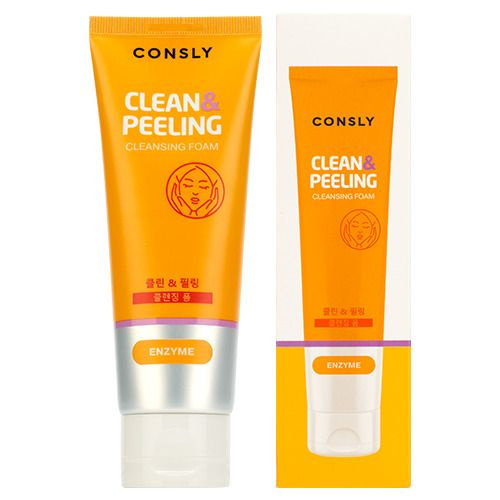 Consly Энзимная обновляющая пенка для умывания с папаином Clean&Peeling ...