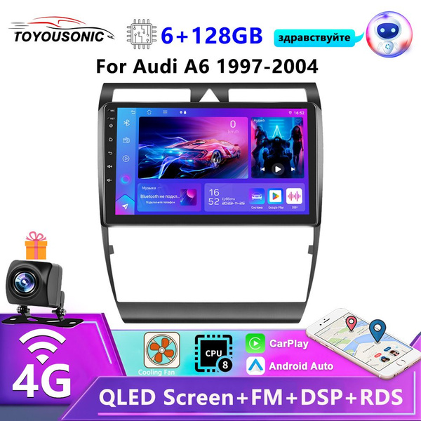 TOYOUSONIC Автомагнитола, диагональ: 9", 2 DIN, 6ГБ/128ГБ купить на OZON по низкой цене (1569435286)