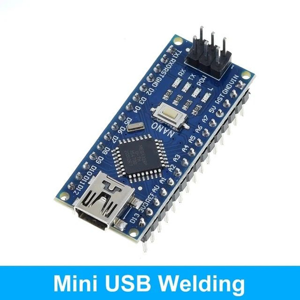 Arduino Nano 3 0 в сборе разъем Mini Usb Atmega328p Ch340 без Usb