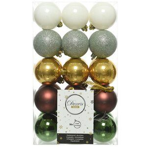 Набор ёлочных шаров Kaemingk купить по выгодной цене в интернет-магазине OZON (1346185560)