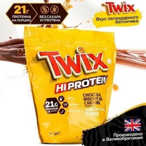 Протеин Twix hi protein (Mars Inc.) 25 порций - купить с доставкой по ...
