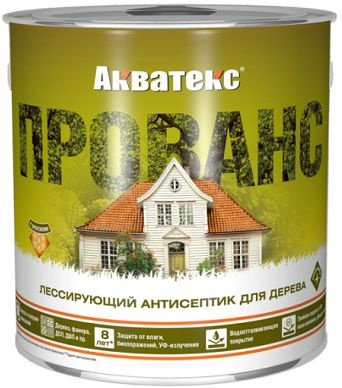 Антисептик для Дерева Акватекс Прованс 0.75л Бесцветный Лессирующий ...
