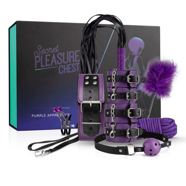 EDC Secret Pleasure Chest Purple Apprentice - набор для БДСМ-игр ...