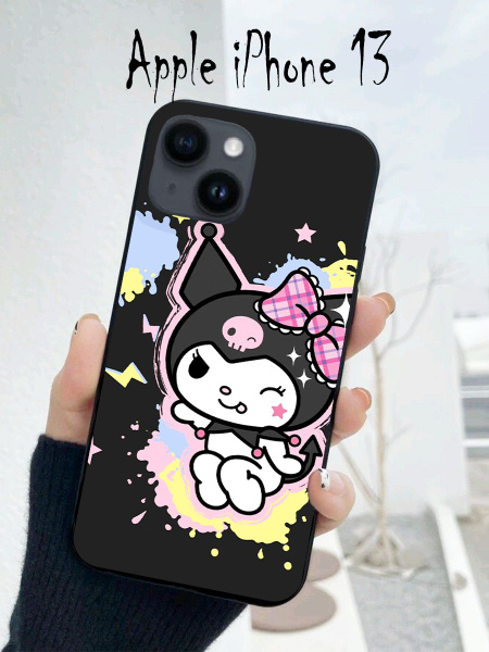 Чехол на айфон 13 аниме, чехол на iphone 13 с аниме, куроми, черный ...