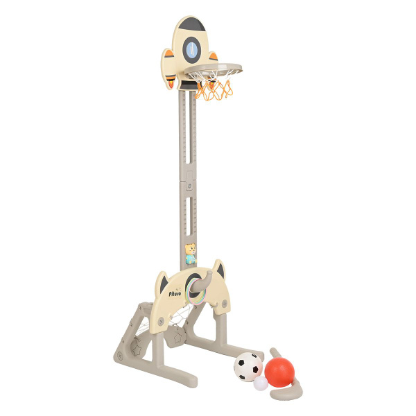 Баскетбольная стойка Pituso - купить по выгодной цене в интернет-магазине OZON (1354077035)