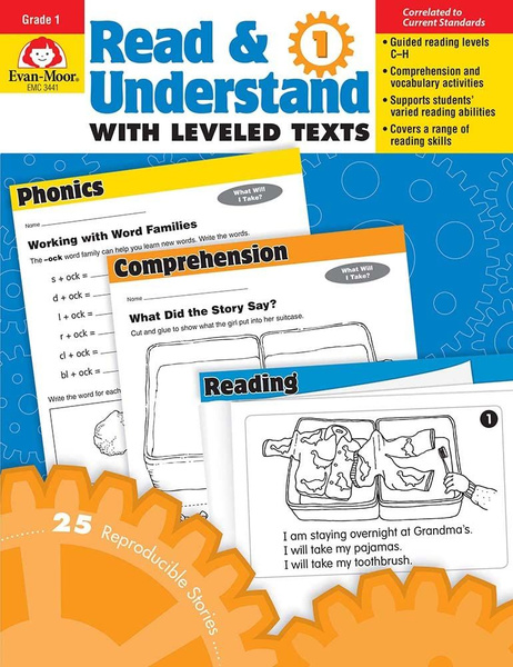 Read and Understand with Leveled Texts, Grade 1 Teacher Reproducibles ...