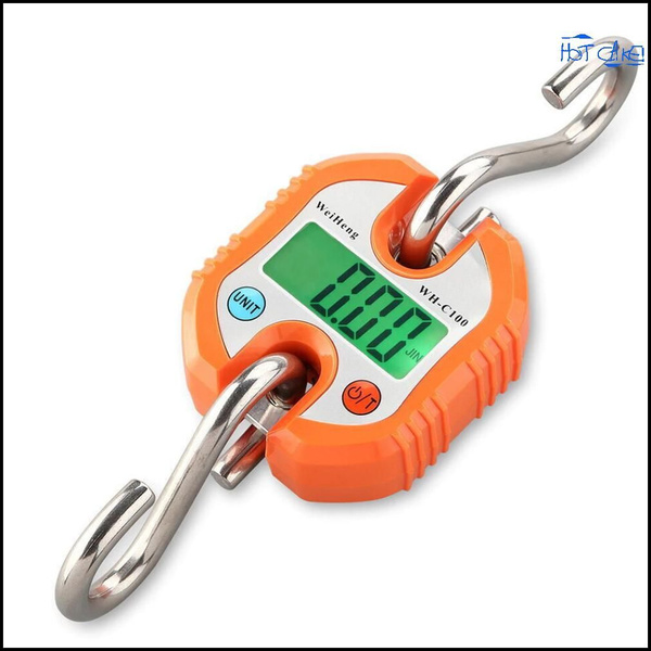 Весы безмен электронные для багажа WH-C100, до 150 кг / Весы крановые ...