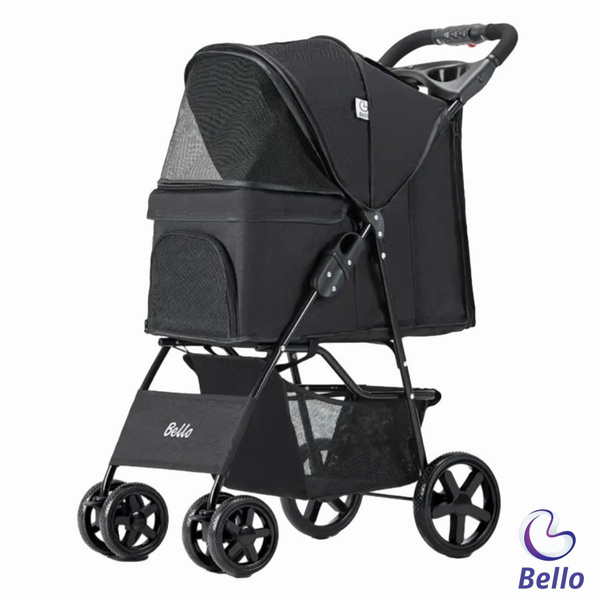 Коляска для животных Bello, не съемная, нагрузка до 15 кг - купить с ...