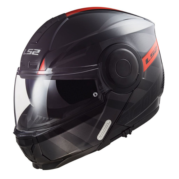 LS2 Мотошлем SCOPE FF902 SCOPE HELMET черный, красный - купить с ...