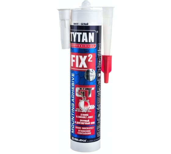 Монтажный клей Titan TYTAN PROFESSIONAL Fix2 GT гибридный с мгновенным ...