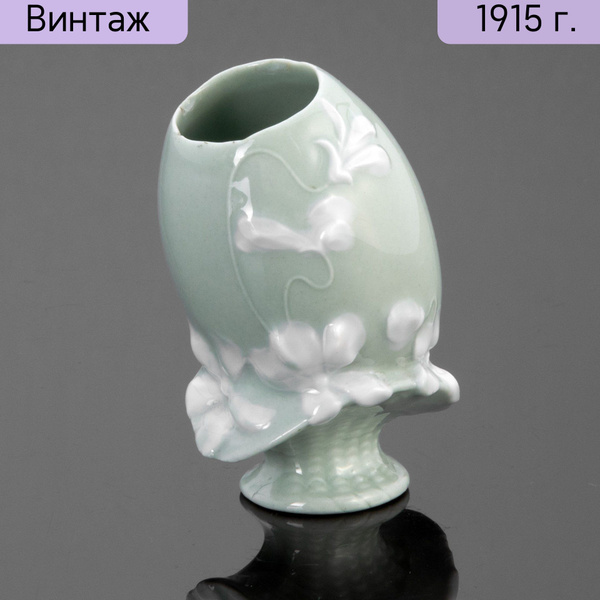 Ваза винтажная фарфоровая, Россия, 1900-1930 гг. купить по низким ценам в интернет-магазине OZON ...