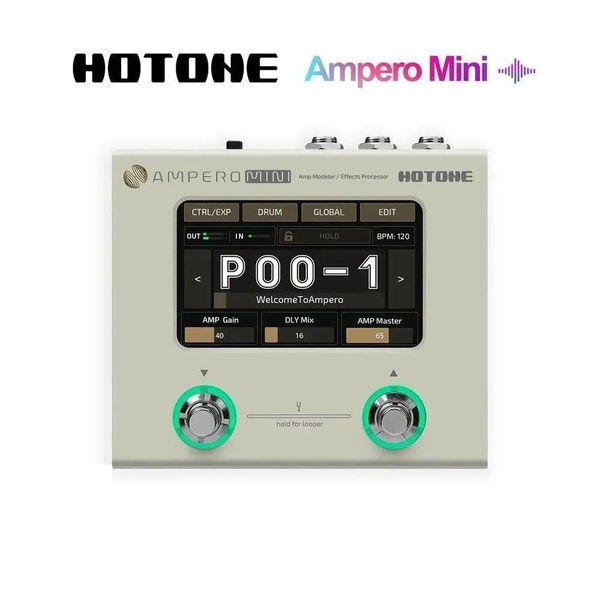 Контроллер для гитарного усилителя Amepro Mini原, JTFDQ20240217-Ampero ...