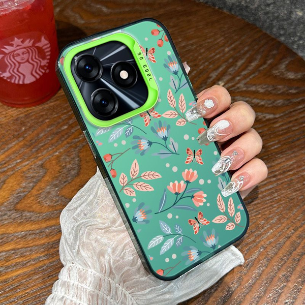 для Tecno Spark 10c Spark 10 дрожащий элегантный трендовый жесткий чехол для телефона купить с