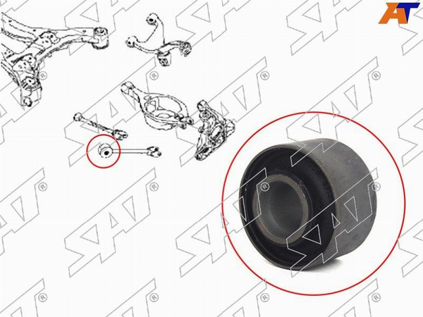 Сайлентблок задней продольной тяги NISSAN TEANA 08-14/MURANO 07 ...